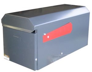 Small Square Rural – Powdercoated – Wooden, Metal, Rural Mailboxes ...