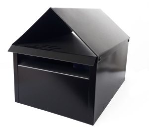 Gable Metal Letterbox – Wooden, Metal, Rural Mailboxes & Letterboxes ...